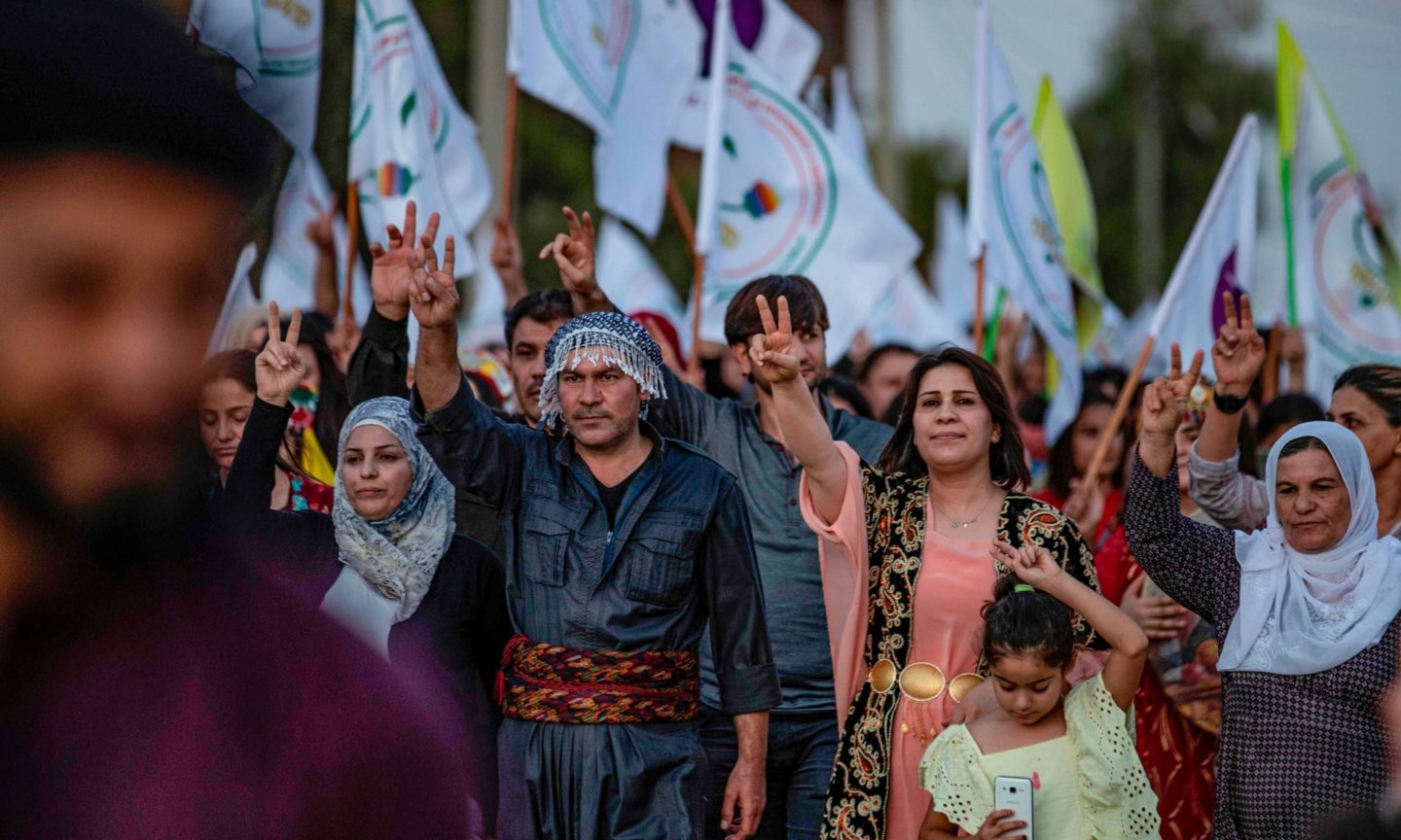 “we Stand In Solidarity With Rojava An Example To The World”