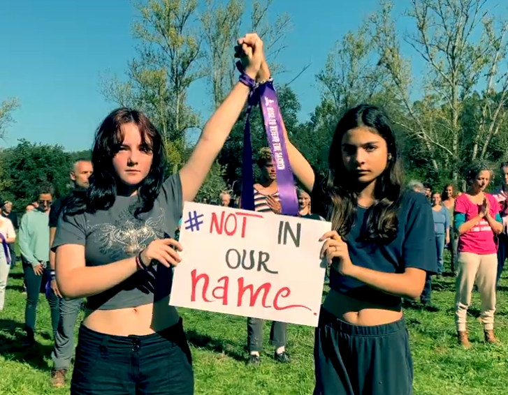 #CeasefireNow: Flashmob for Global Grace Day 2023 | Tamera News